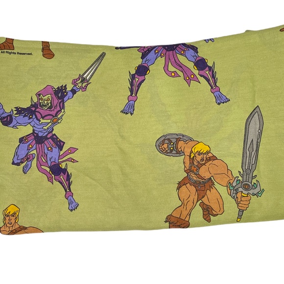 Mattel | Bedding | Vintage Heman Master Of The Universe Twin Flat Sheet ...